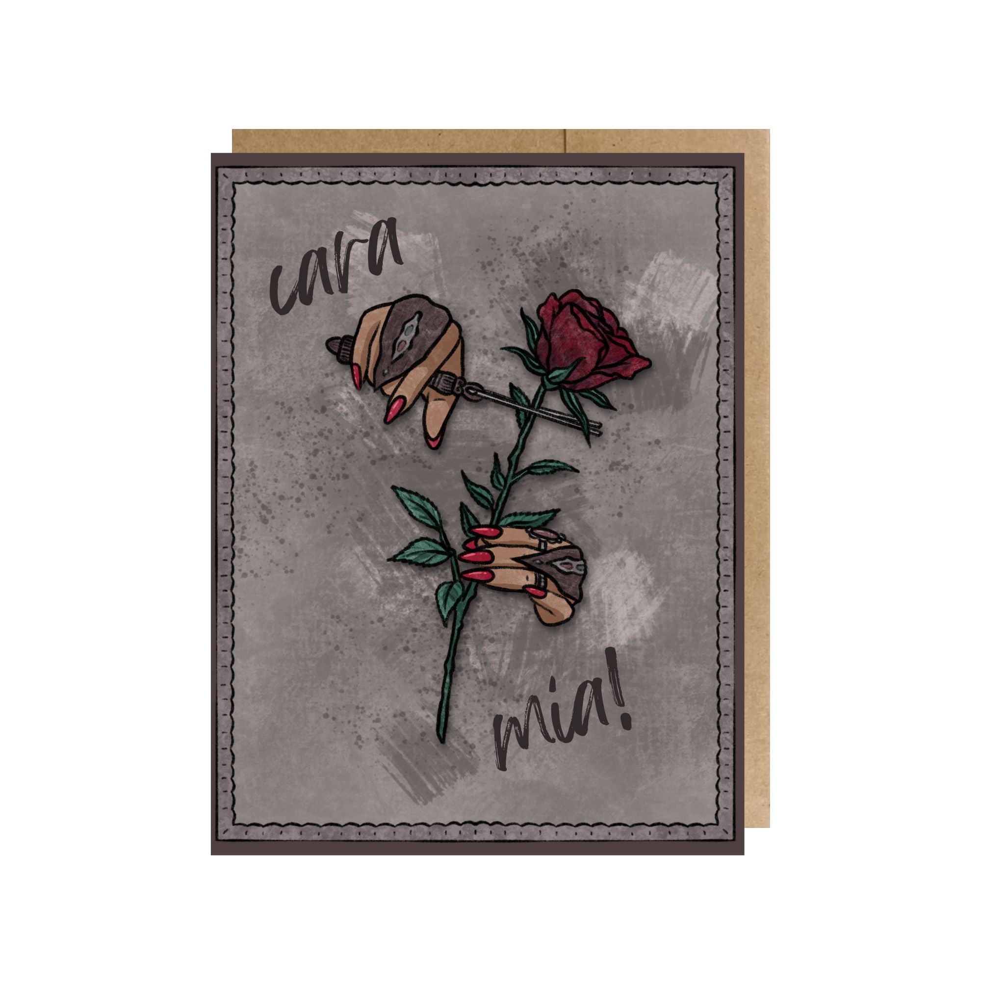 Cara Mia! Greeting Card – The Paper Narwhal