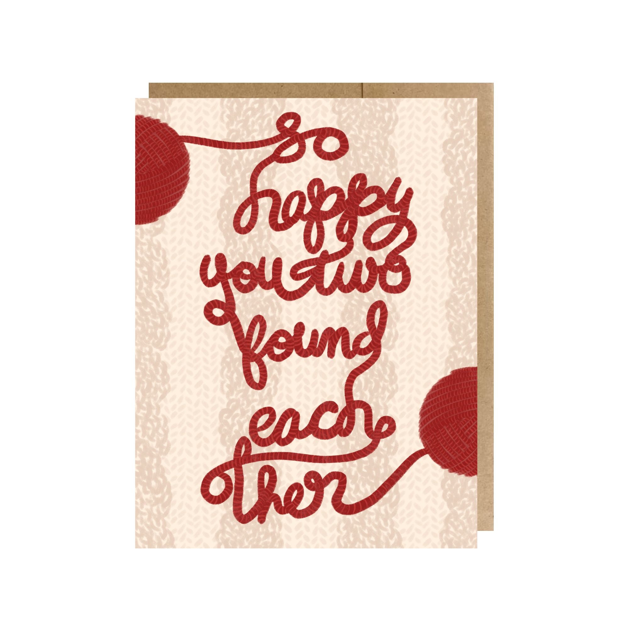 Invisible String Greeting Card – The Paper Narwhal