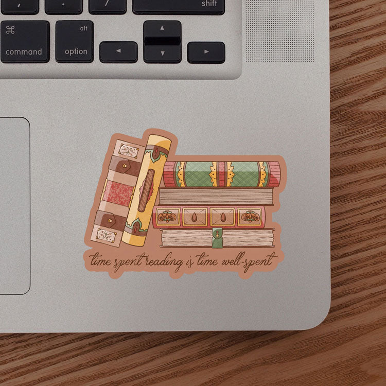 Time Spent Reading Sticker – The Paper Narwhal